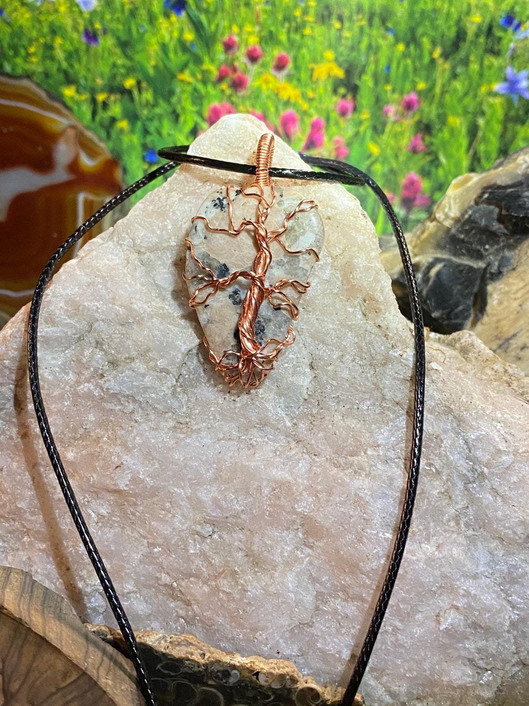 Ready to Ship Copper Wire Wrapped Tree of Life - Etsy