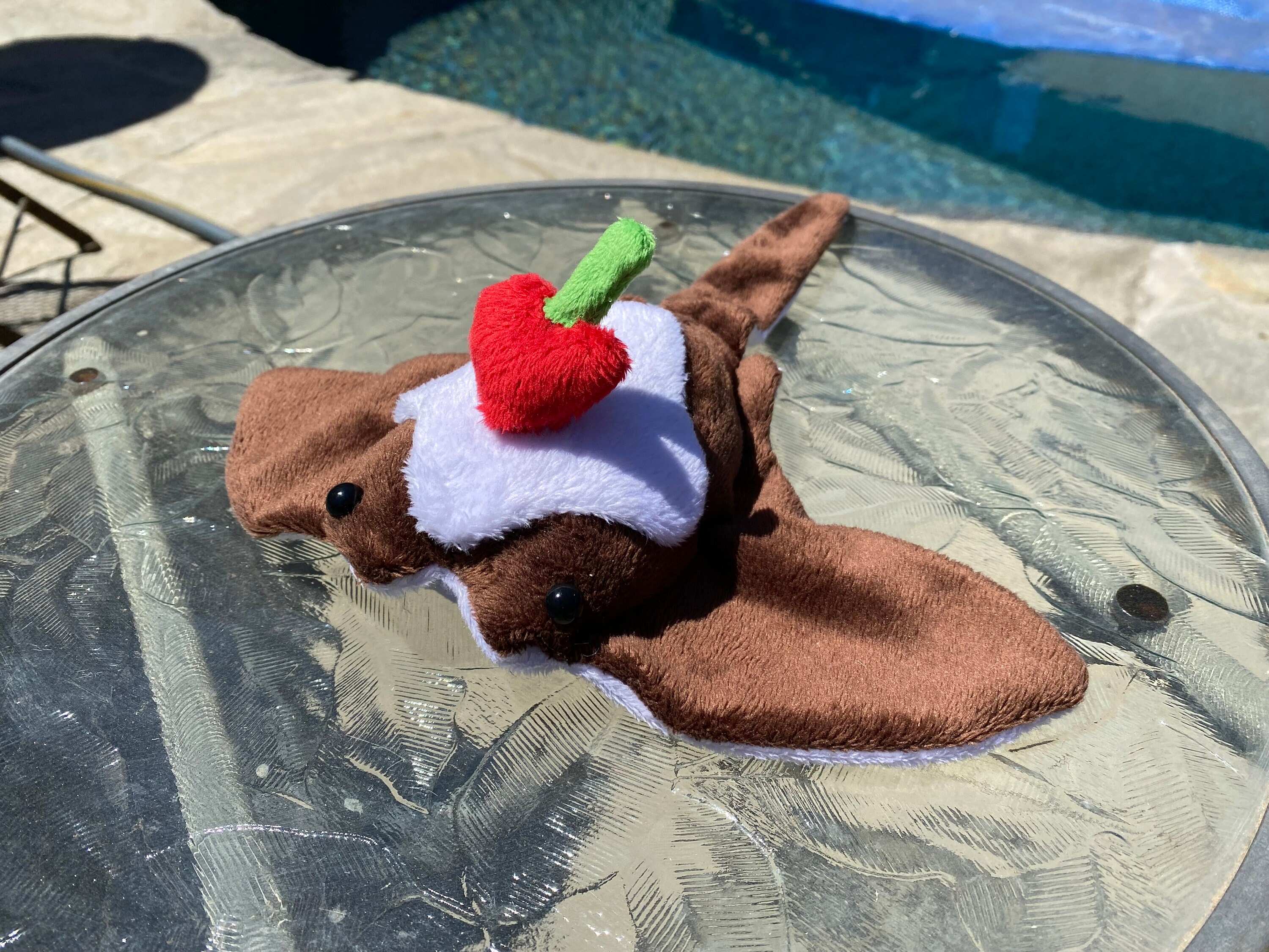 Black Forest Cake Manta Ray / Sting Ray Plush - Etsy