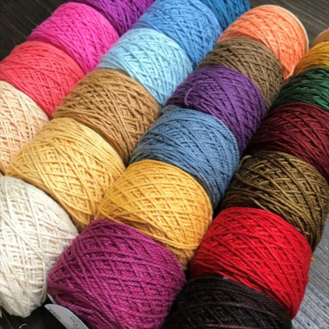 Colourspun Kit, 6 Cakes, 100% Cotton DK Yarn, 8ply, Color Kit, Yarn Kit ...