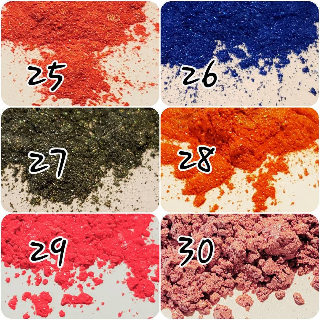 Mix and Match Mica Powder Set 3 Colors 15 Grams of Pigment - Etsy
