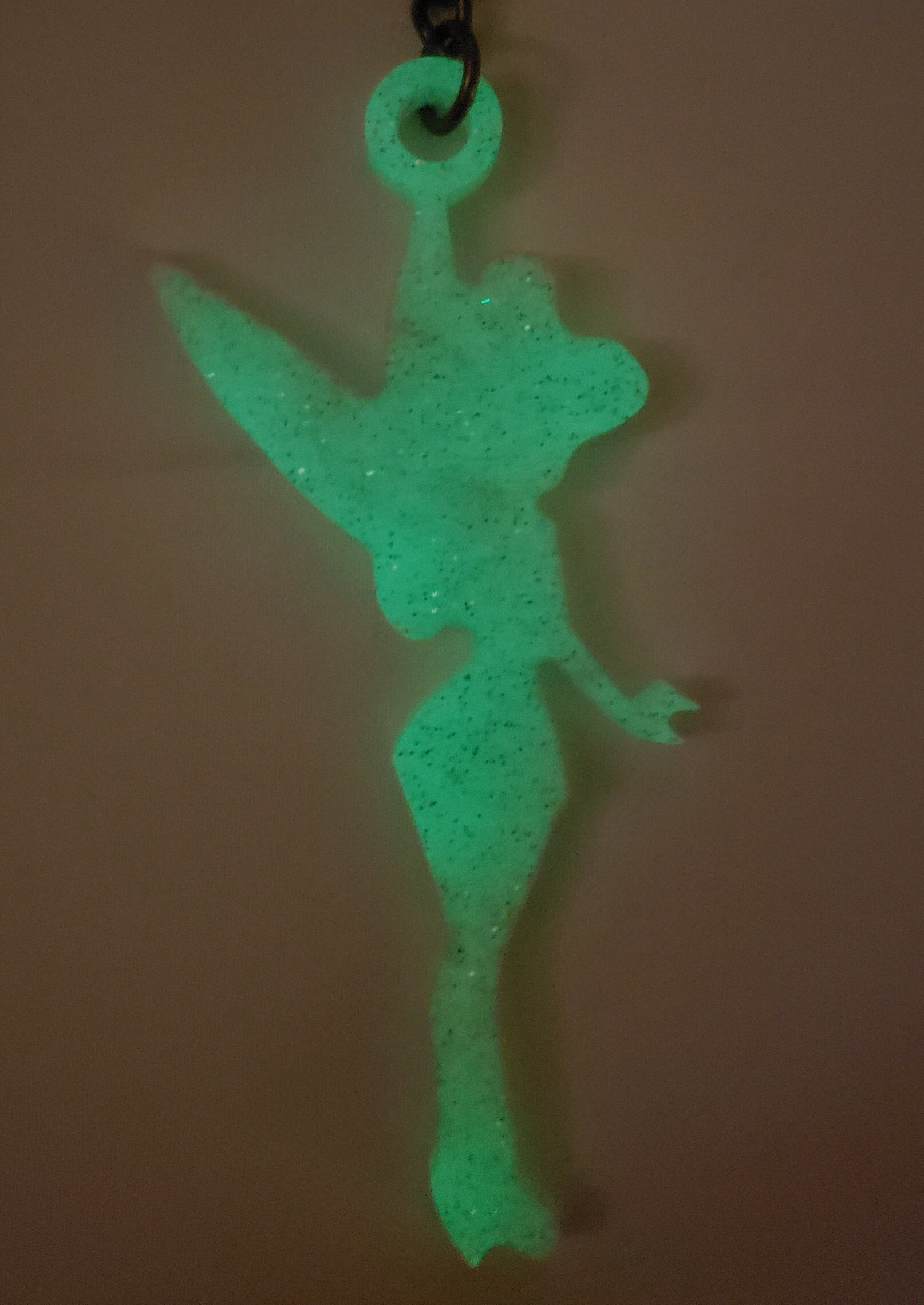 Custom Tinkerbell resin keychain | Etsy