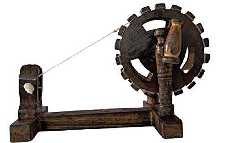Wooden Charkha Gandhi Charkha Spinning Wheel Home Decore - Etsy