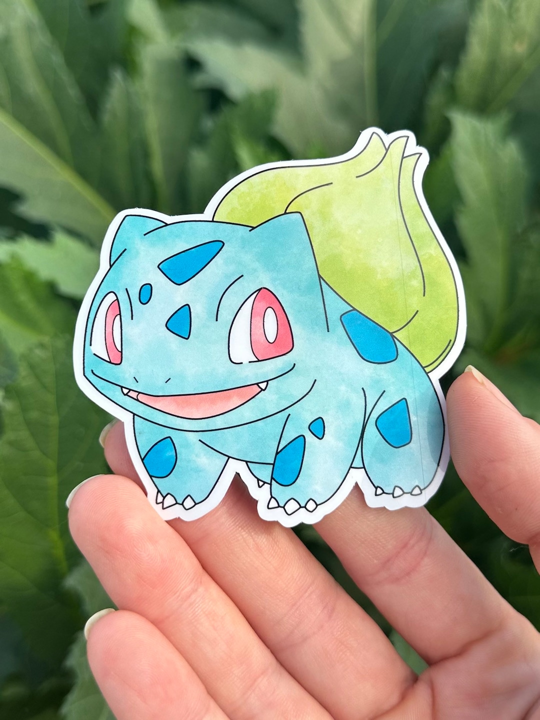 Pokémon Bulbasaur Waterproof Sticker - Etsy