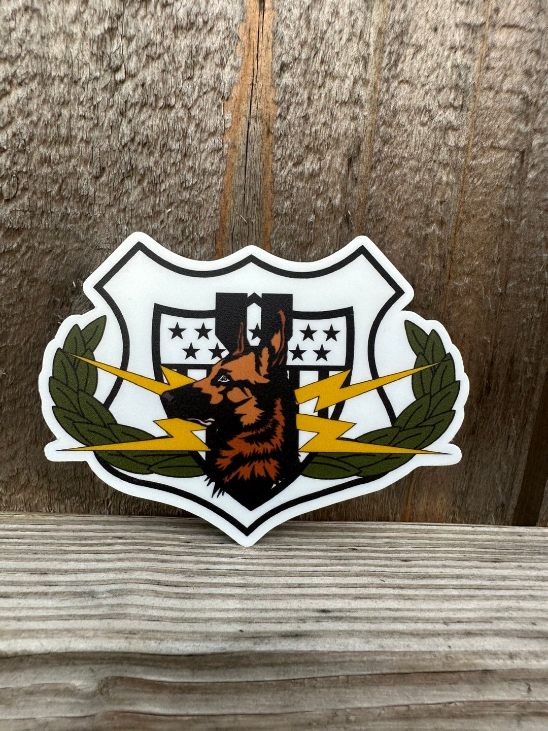 USCG K9 Handler Sticker - Waterproof Military Working Dog Decal ...