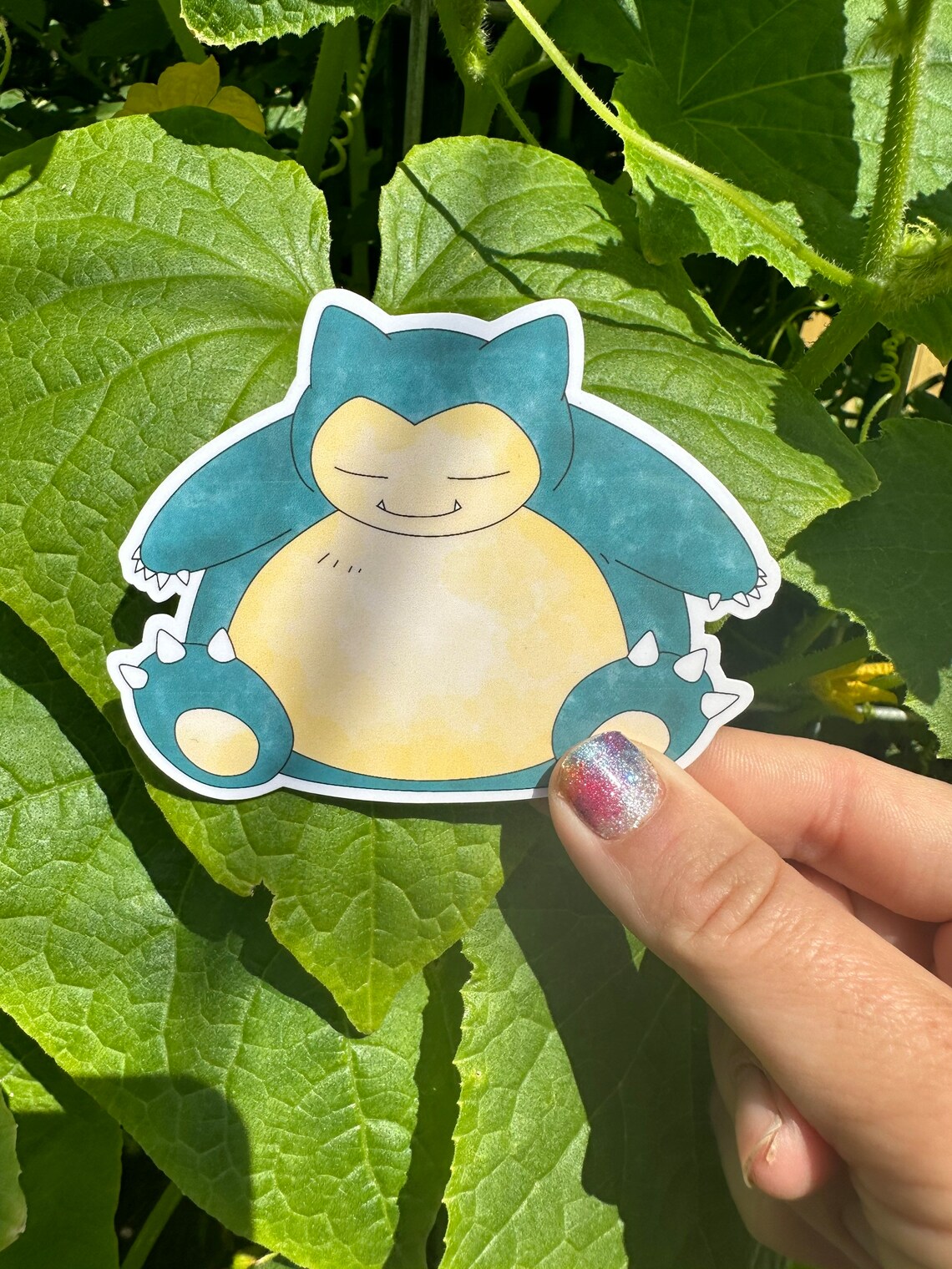 Pokémon Snorlax Waterproof Laptop, Car, Water Bottle Decal - Etsy