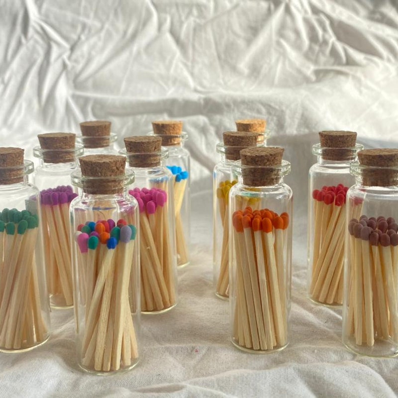 Coloured Matches - Etsy UK
