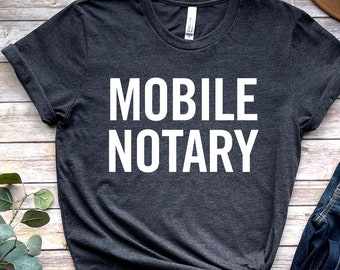 Notary Shirt | Etsy