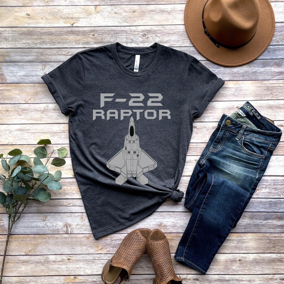 F22 Shirt, F-22 Raptor Fighter Jet, Raptor Shirt, Top Gun Gift, Jet ...