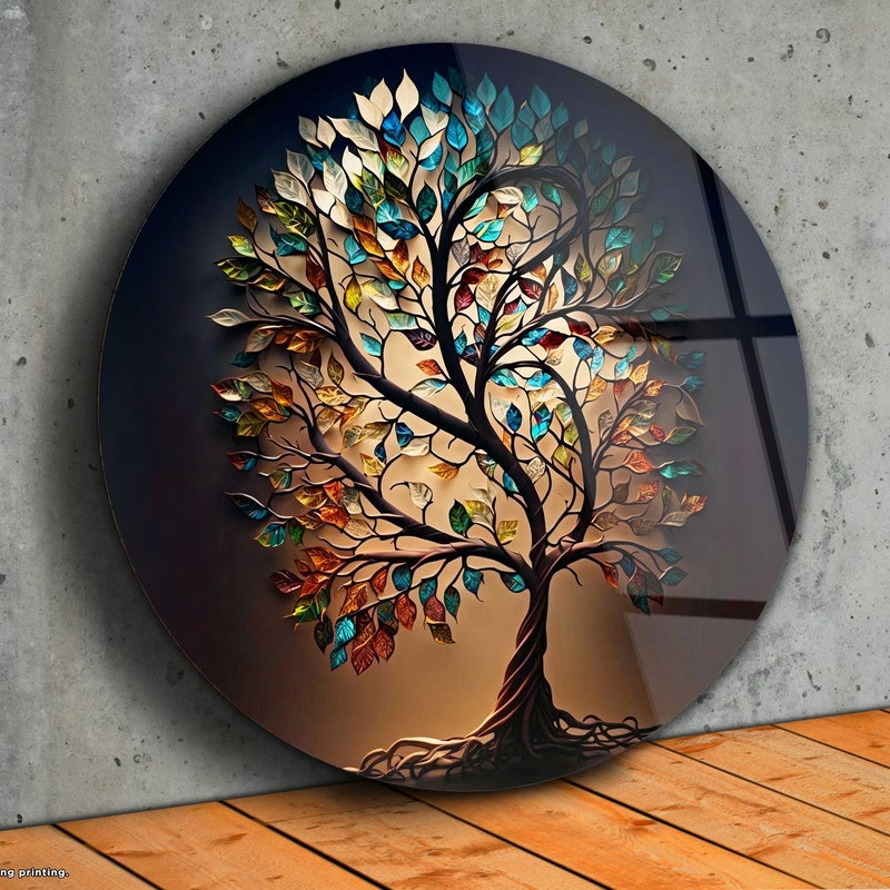 Tempered Glass Wall Art - Etsy