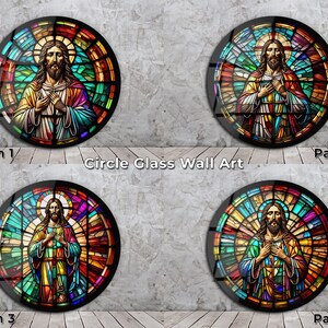 Jesus Glass Wall Art, Christ Wall Art, Jesus of Nazareth, Tempered ...