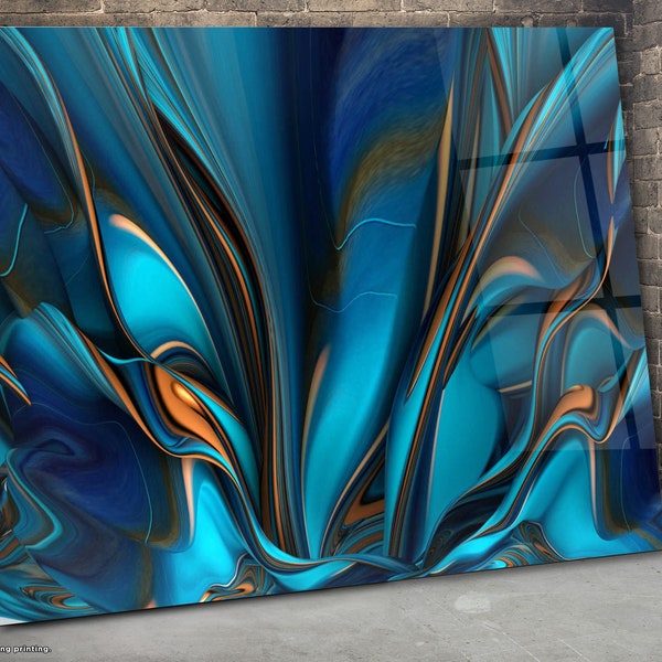 Glass Wall Art - Etsy