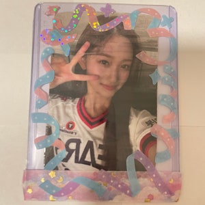 Custom KPOP Deco Set 5 Pack, Kpop Photocard Toploader With Holo ...