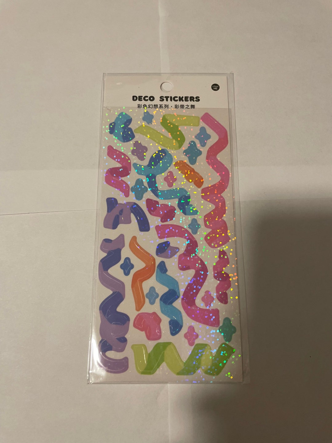 Holographic Deco Stickers, Kpop Photocard Stickers, Colorful Kpop ...