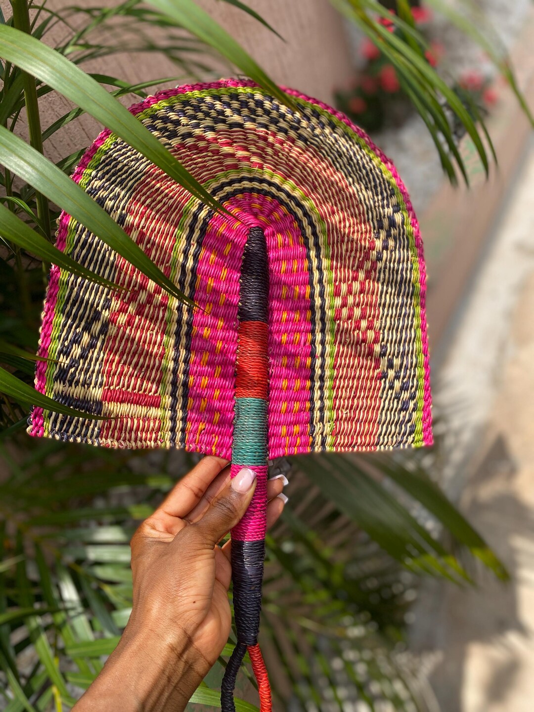 Woven Hand Fan, Wall Hanging Woven Fan, African Hand Fan, Wedding Fans ...