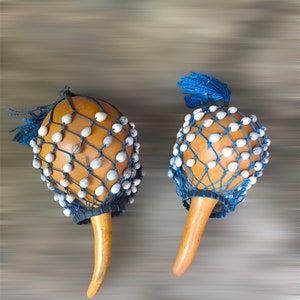 Shekere Maracas Musical Shakers Agbe Home Decor Wall - Etsy