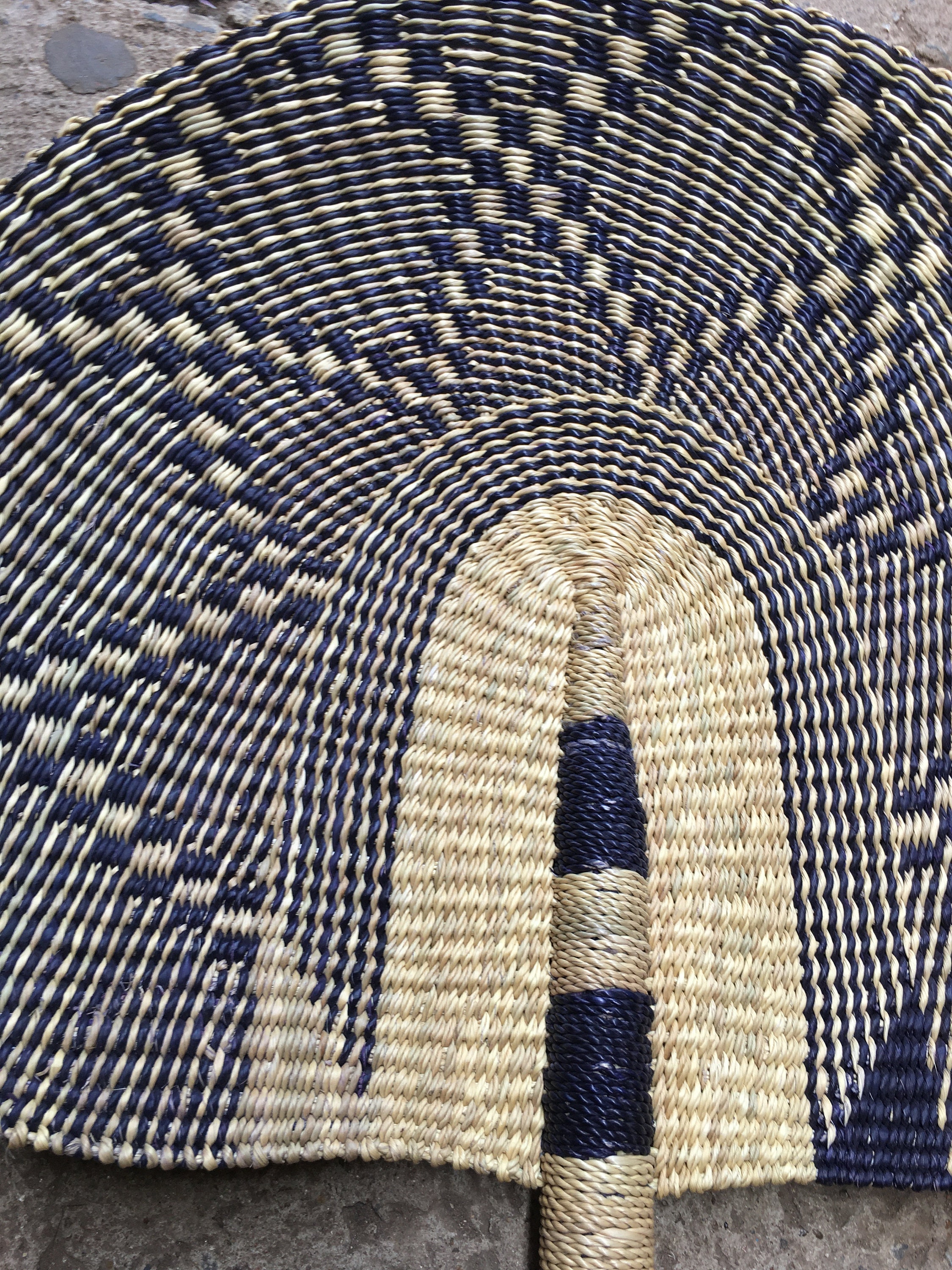 African Fan Woven Hand Fan Wall Hanging Fan Bolga Fan - Etsy