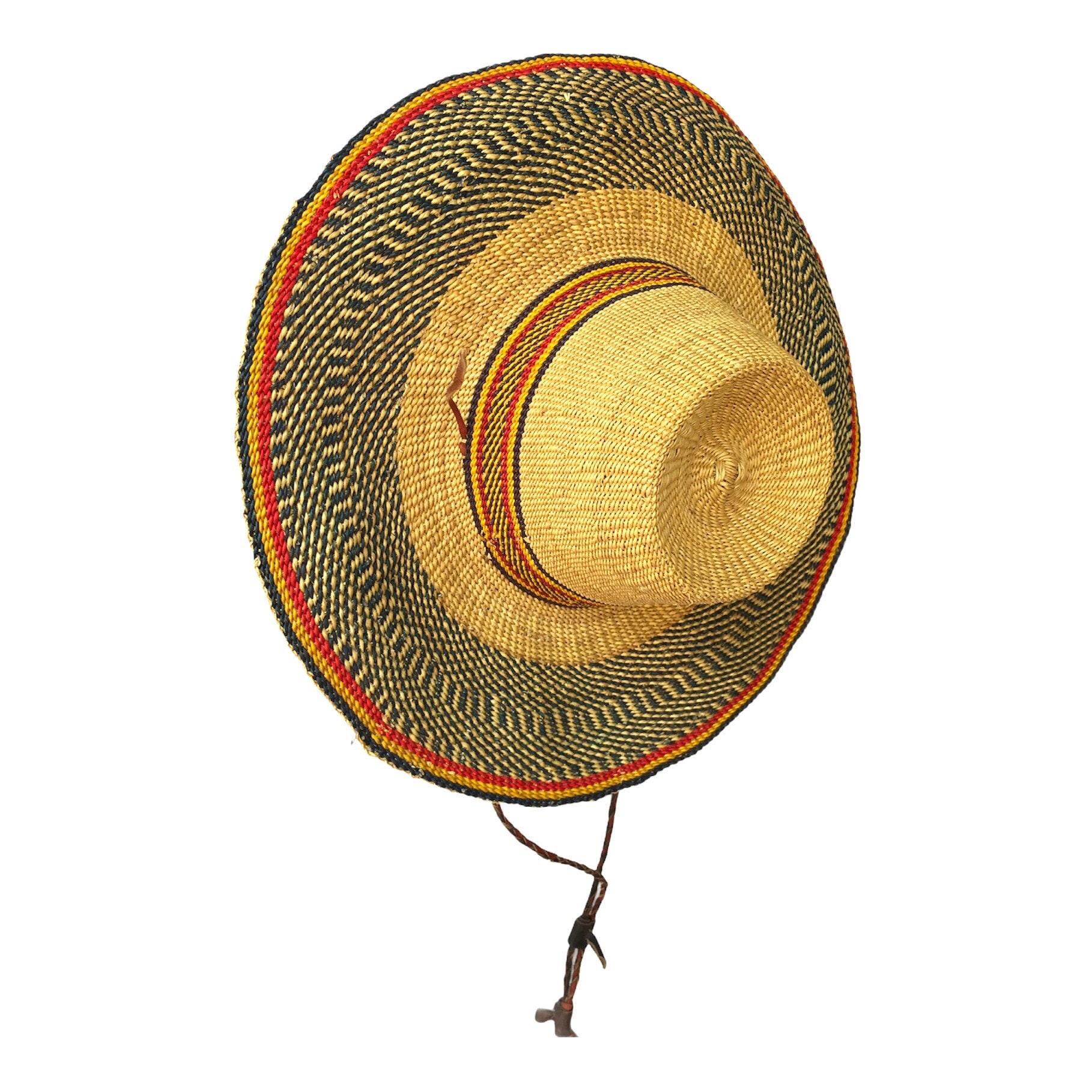 Bolga Hat Woven Sun Hat African Hat Unisex Hat Summer Hat - Etsy