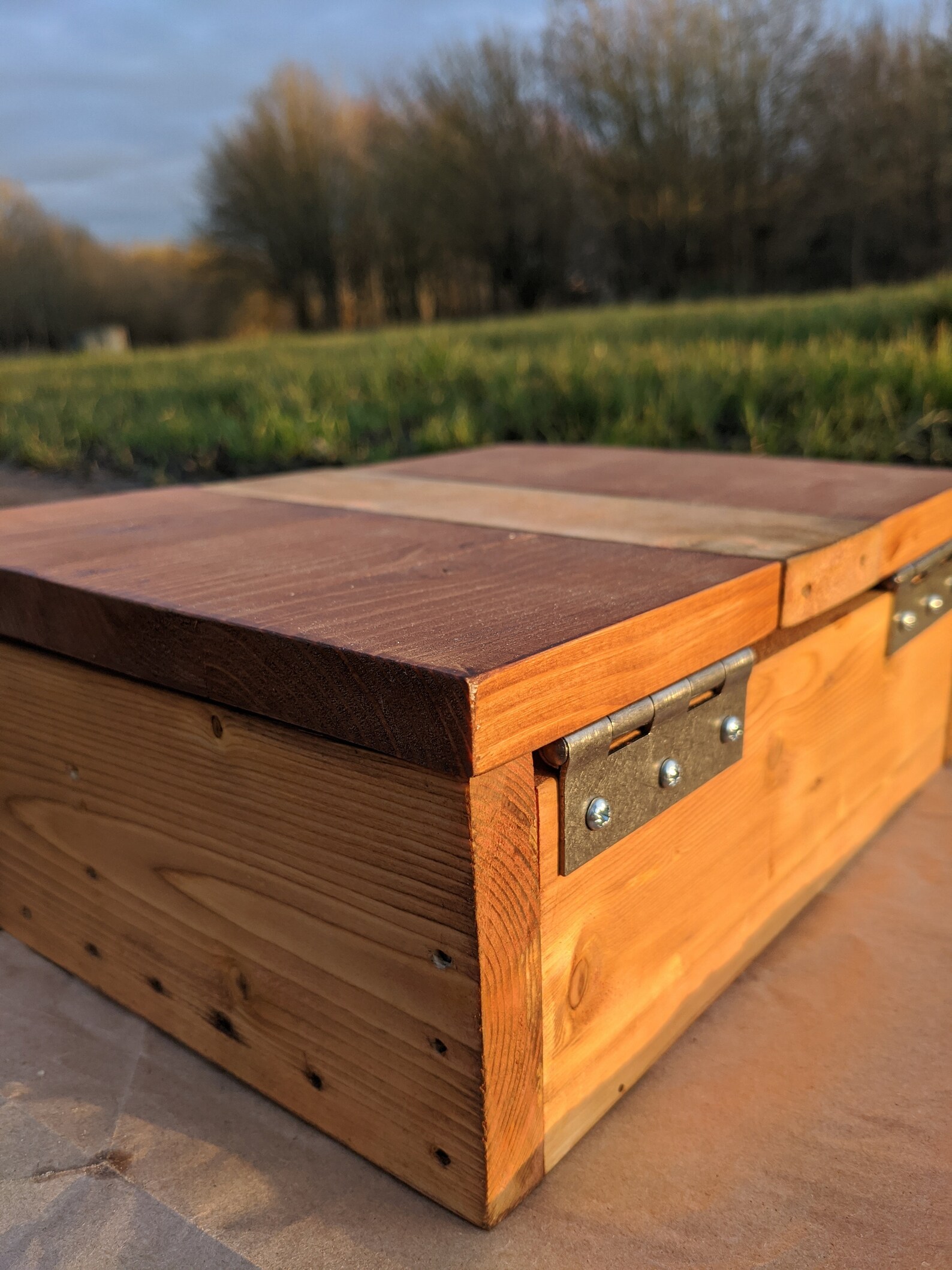 Rustic Stash Box With Roll Tray Unique Rolling Pot Stash Pot - Etsy