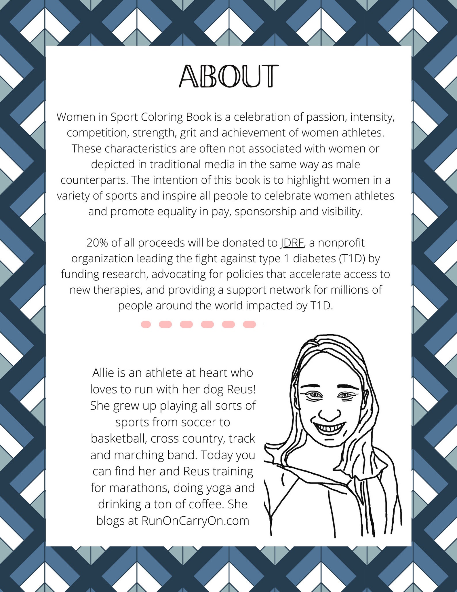 Women in Sport Coloring Book - Printable - Etsy