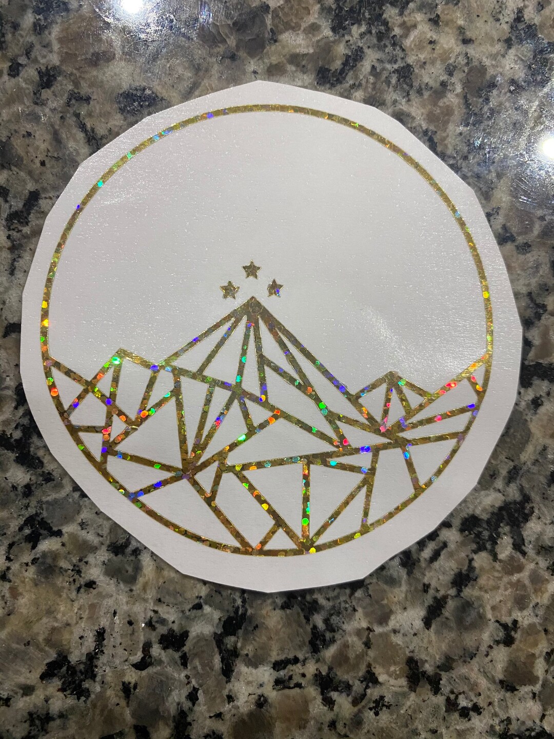 Night Court Insignia Decal - Gold Holographic - Etsy