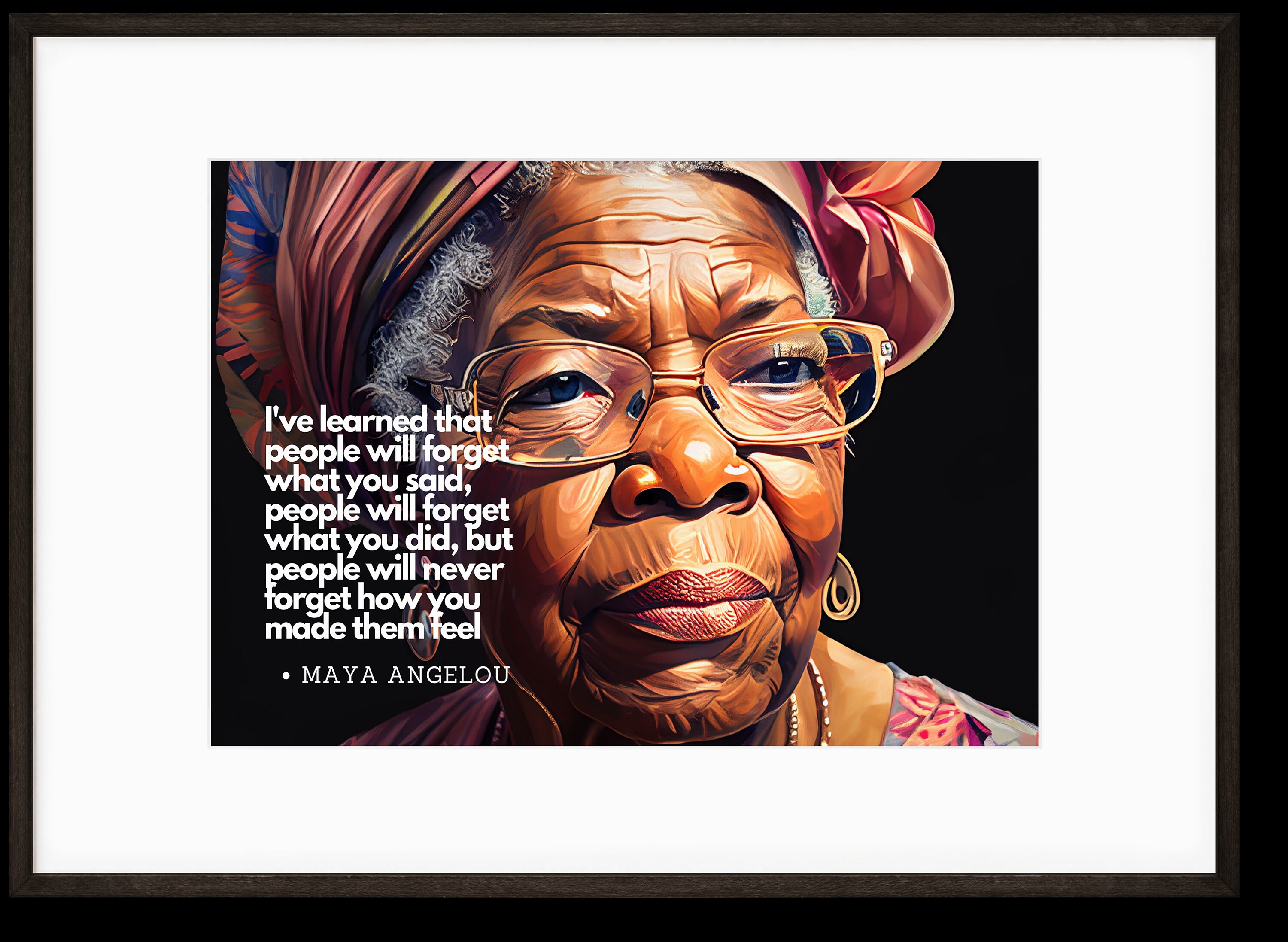 Maya Angelou | Inspirational Quote | Motivation | Printable | American ...