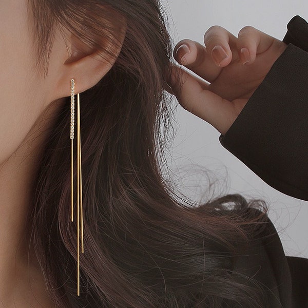 Front Back Earrings - Etsy