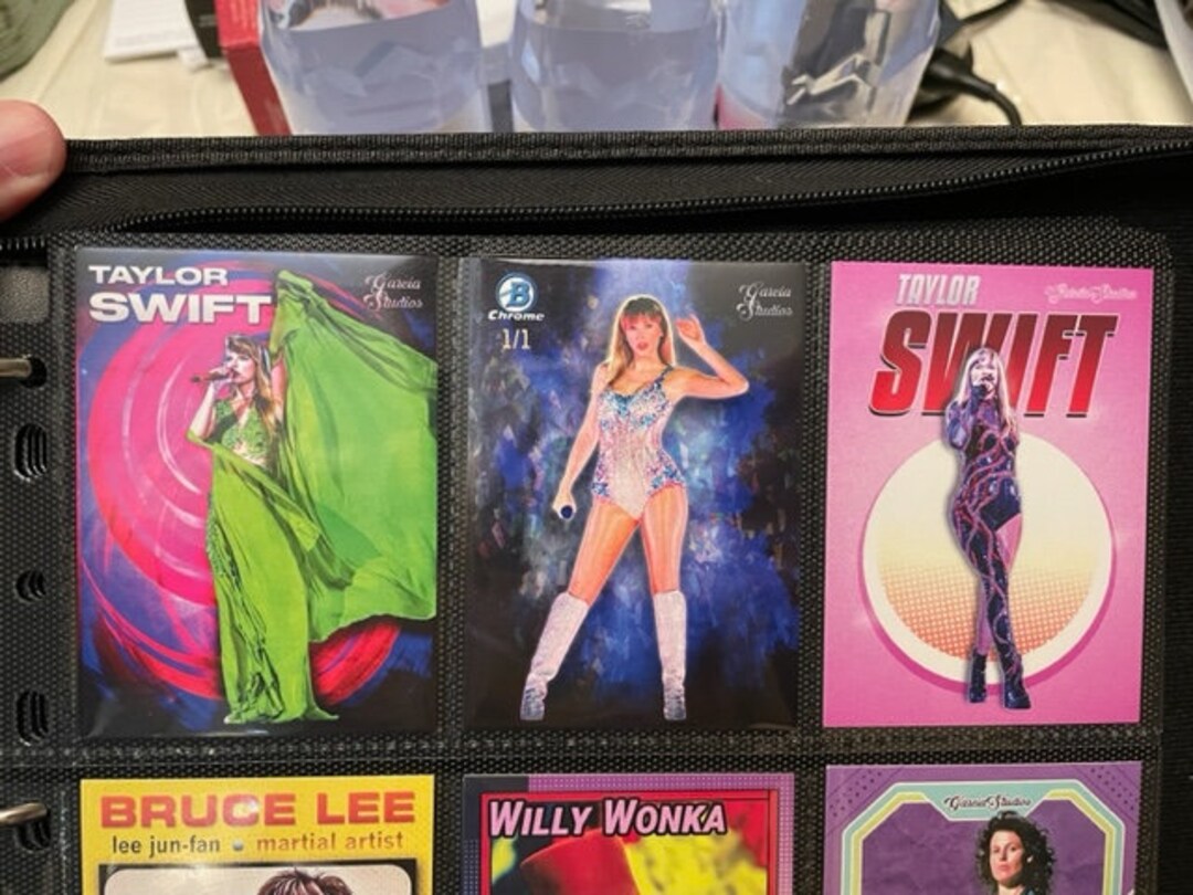 Taylor Swift Set Swiftie 3 Card Set Custom Novelty Etsy