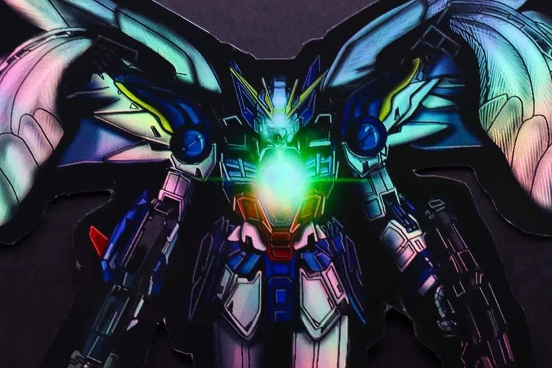 Large Gundam Wing Sticker at Savannah Eades blog