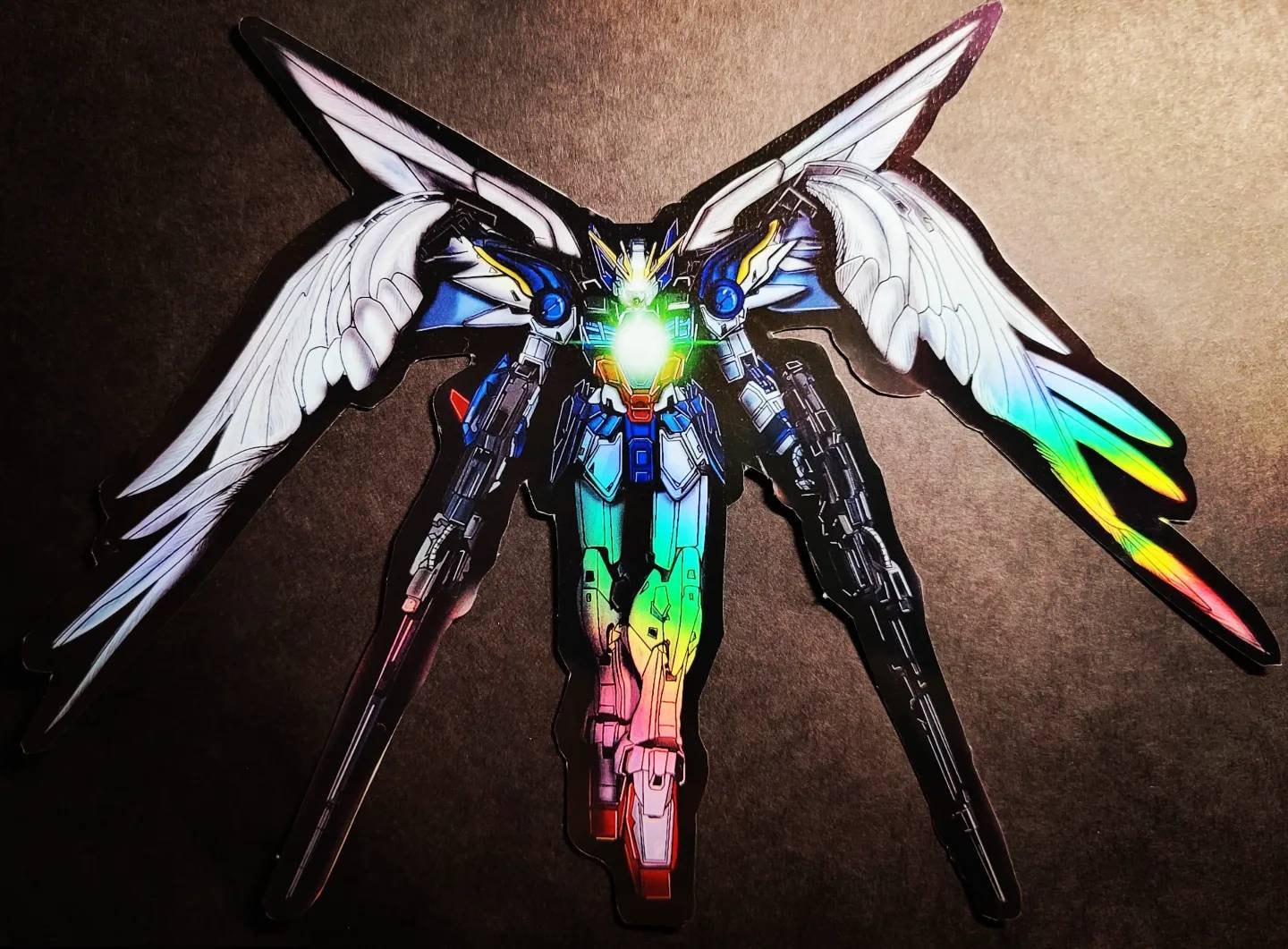 Gundam Wing Zero Full Body Sticker Mobile Suit Holographic - Etsy