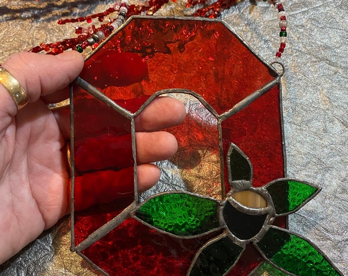 Stained Glass Ohio State Buckeye Sun Catcher/ Wall Hanging - Etsy