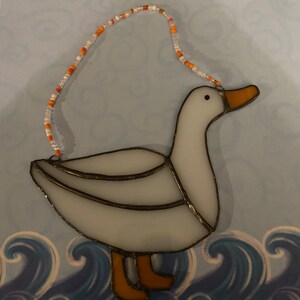 Duck Stained Glass Sun Catcher - Etsy