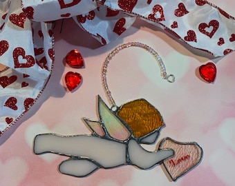 Stained Glass Hearts - Etsy