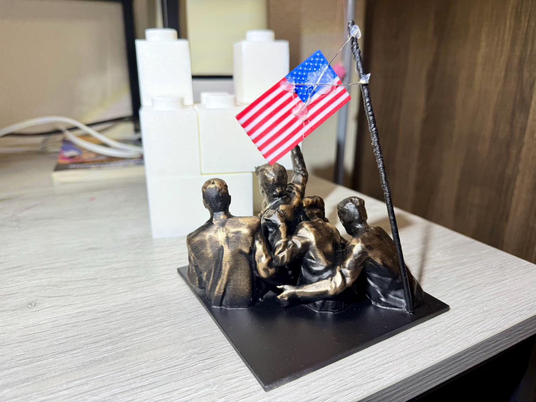 J. Trump Fight! Statue in Bronze 3D Printed - Etsy