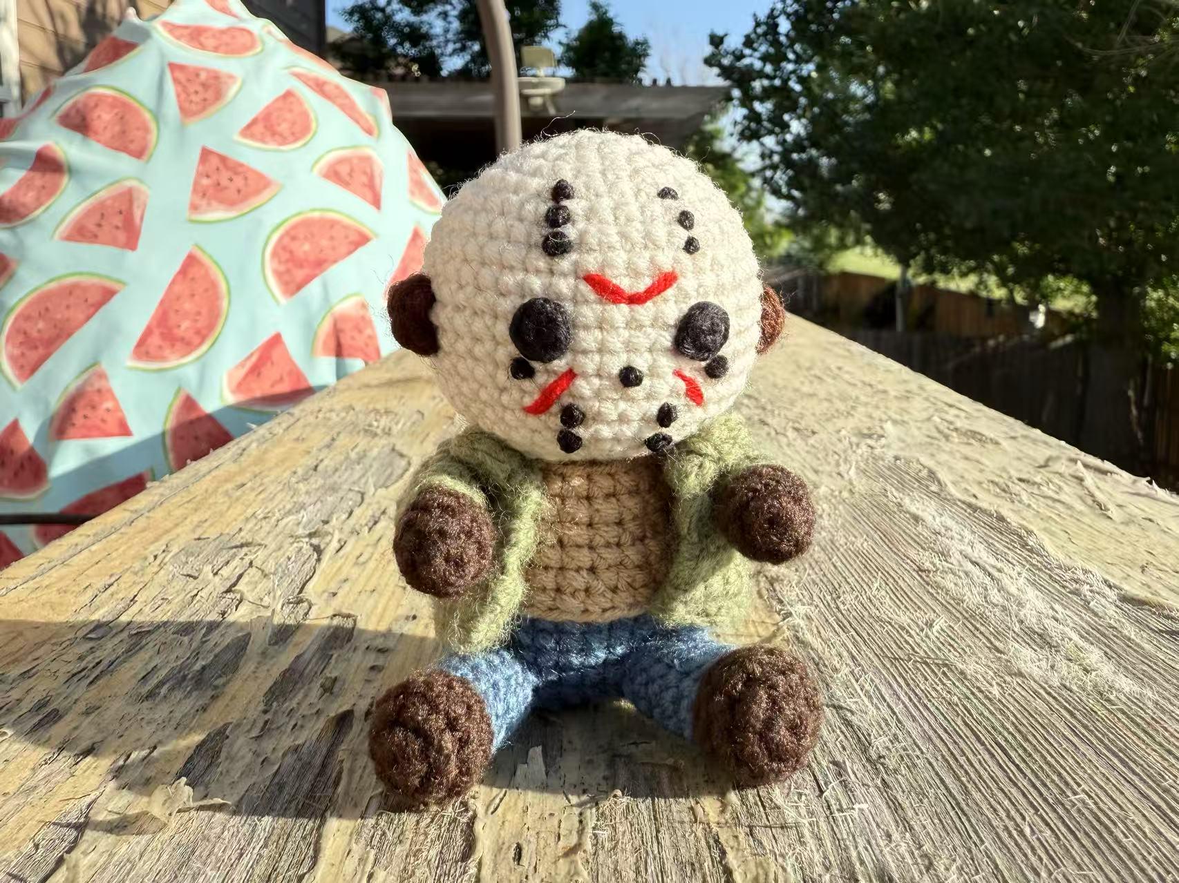 Horror Movie Character Crochet Pattern: Michael, Chucky, Freddy, Jason ...