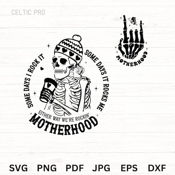 Some Days I Rock It Some Days It Rocks Me Svg - Etsy