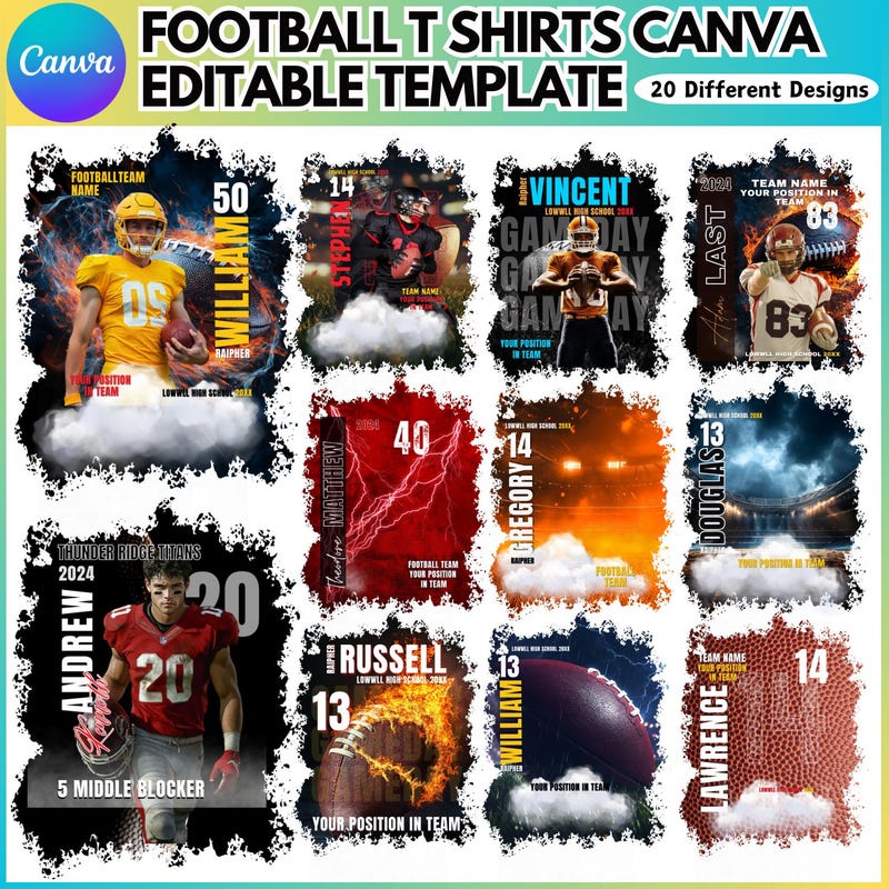 Football Shirt Designs - Etsy