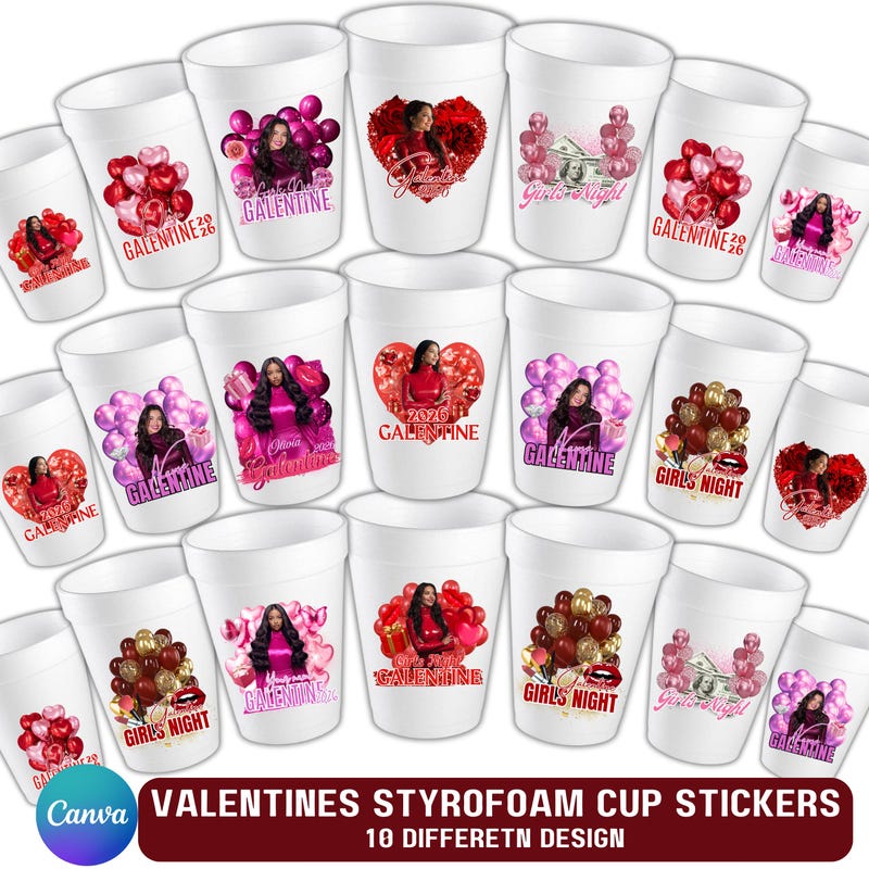 Editable Cup Designs - Etsy