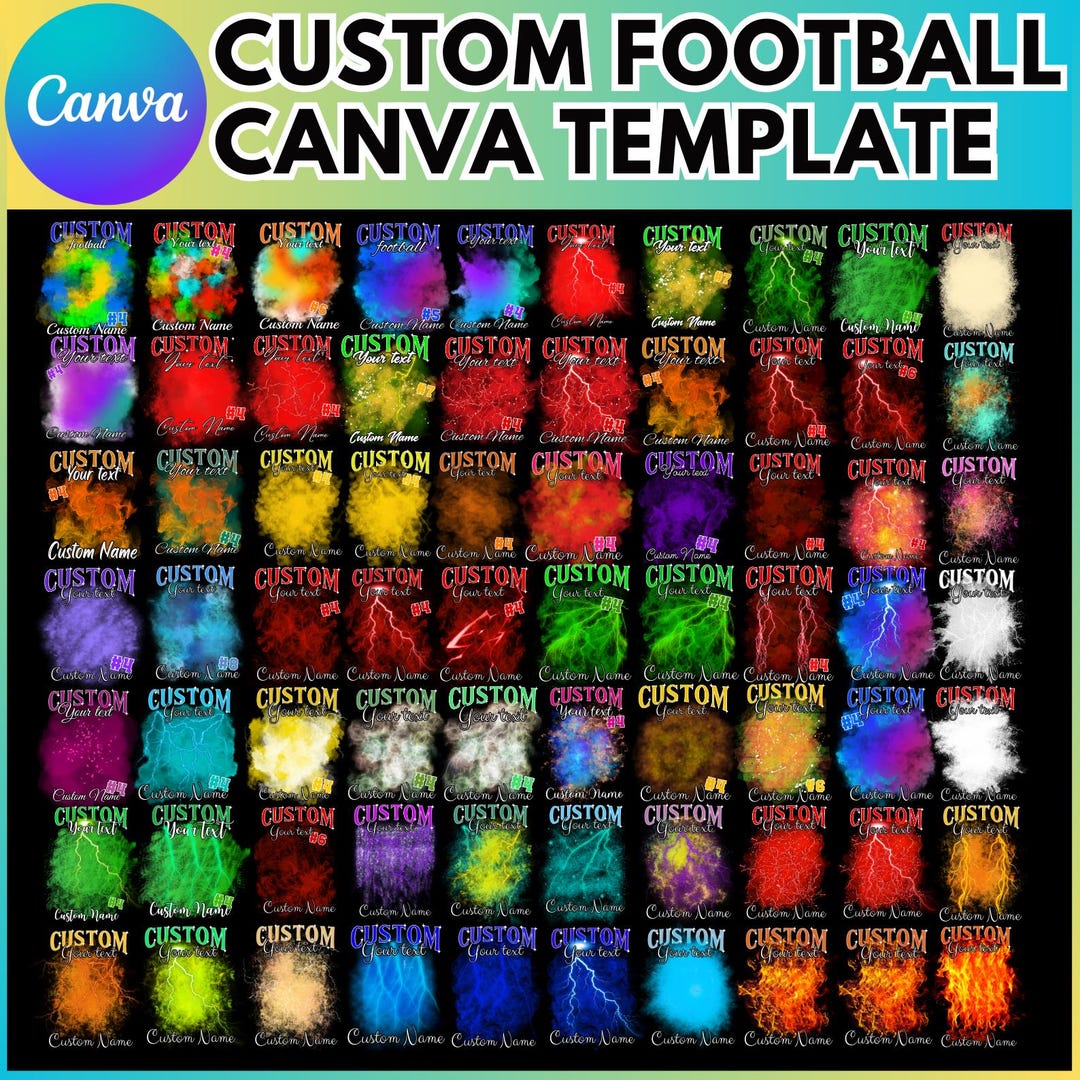 65 Football Mascot Shirt Canva Editable Template, Canva Mascot Design ...
