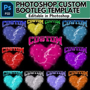 70 Custom Bootleg Editable Photoshop Templates Design, Editable ...