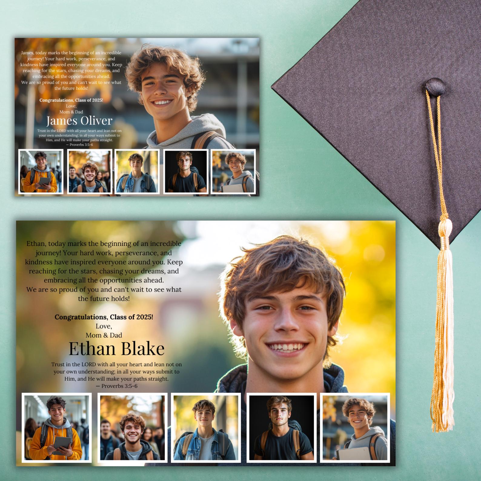 Yearbook Ad Canva Editable Template, Senior Yearbook Ad Template ...