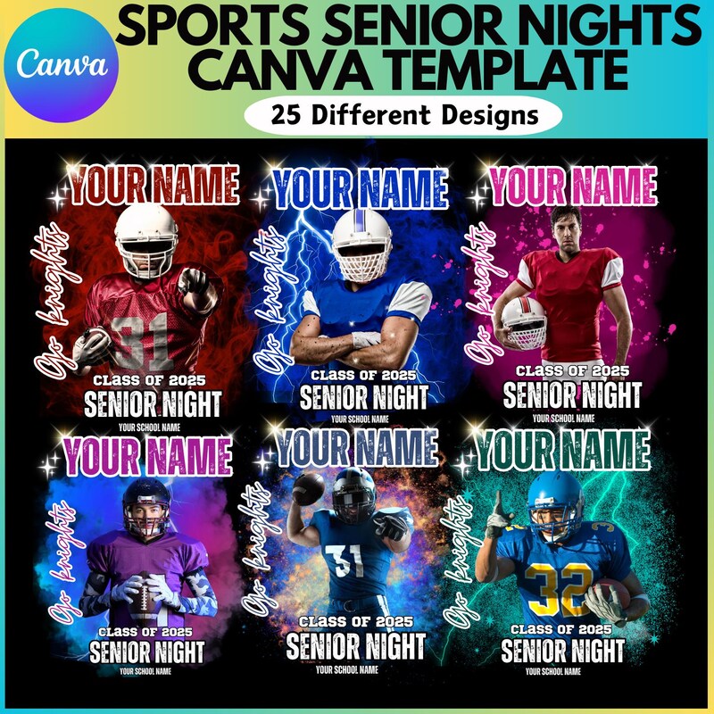 Senior Night Posters - Etsy
