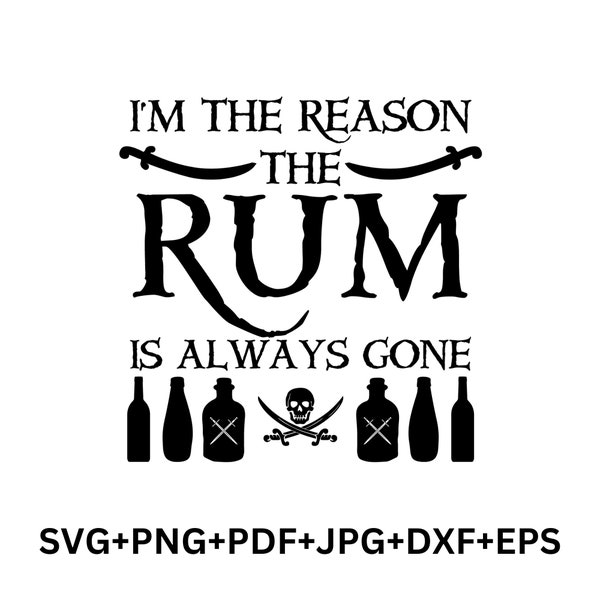 Rum Svg - Etsy