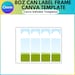 8 Oz Can Canva Template, Can Label Template, Can Template, Blank Can ...