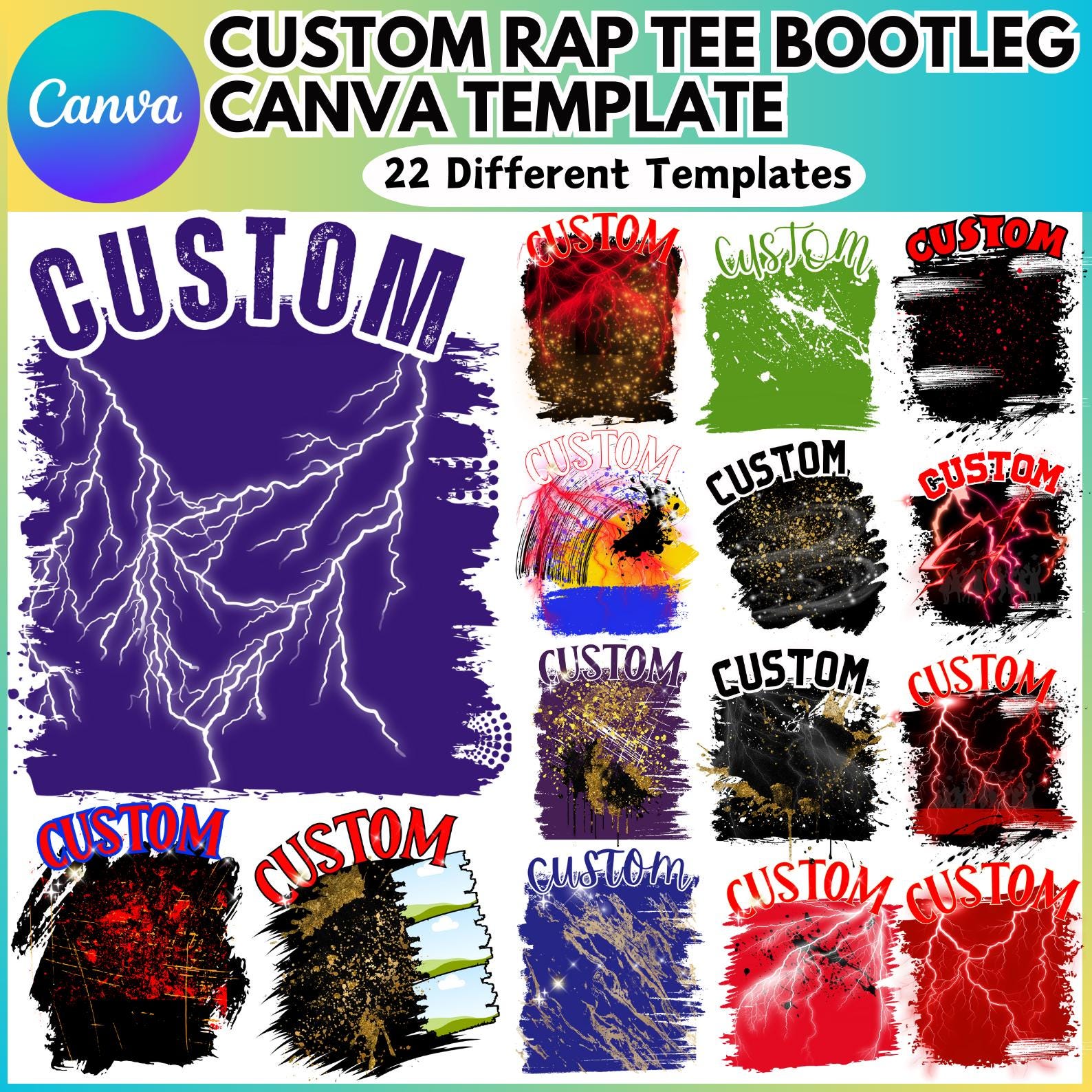 Tshirt Design Template Bootleg Rap Tee Shirt PNG, 90s Tshirt Custom ...