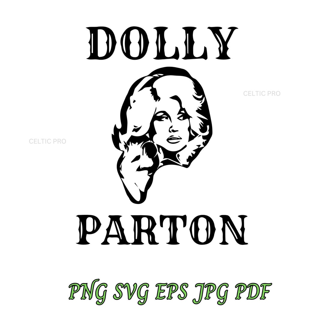 Dolly Parton SVG In Dolly We Trust Svg Dolly Parton png - Etsy Portugal