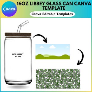 16oz Tumbler Canva Editable Template, 16oz Tumbler PNG, SVG, PDF, 16oz ...