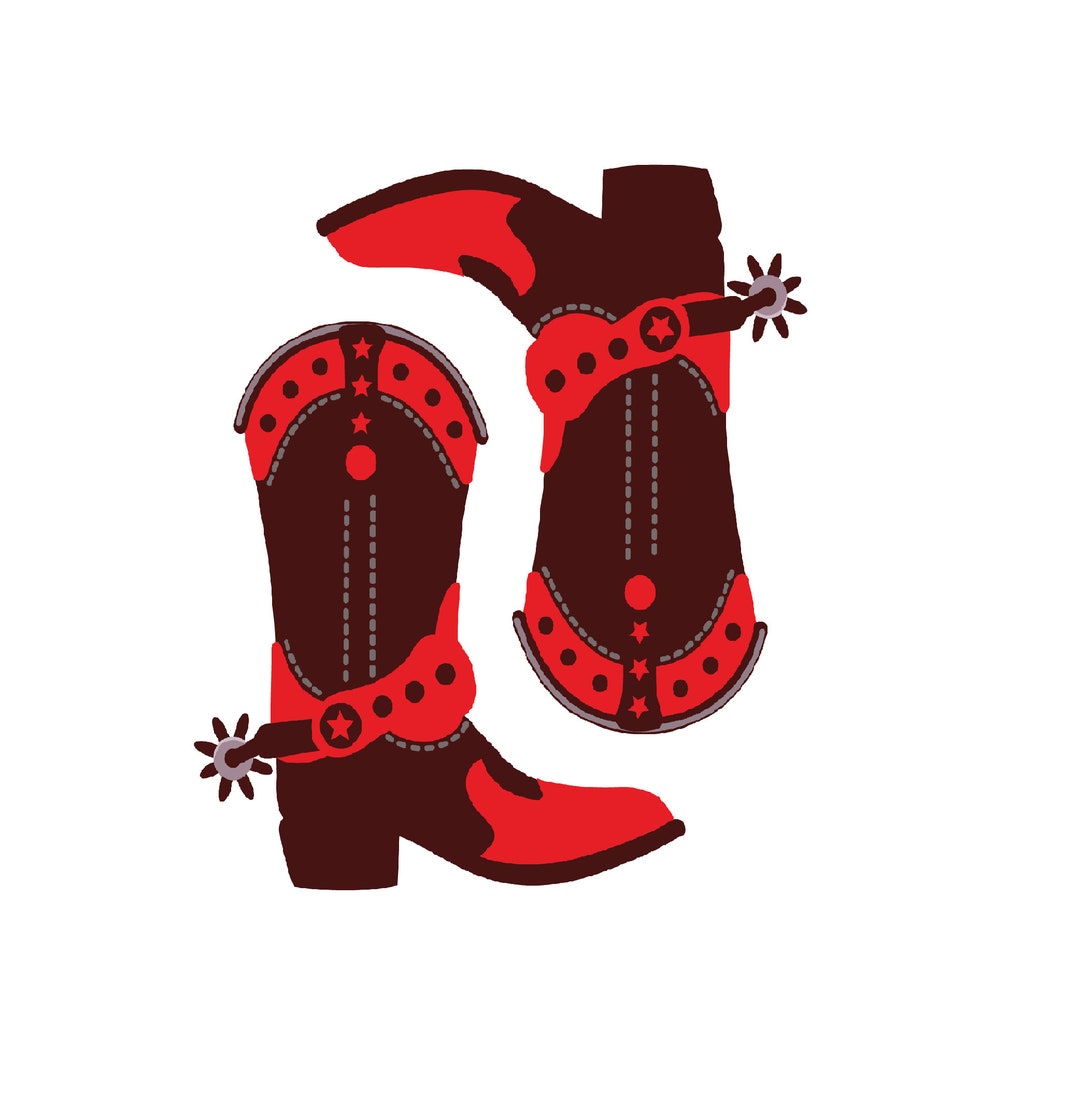 COWBOY BOOTS SVG Cowgirl Boots Svg Cowboy Boots Clipart - Etsy UK