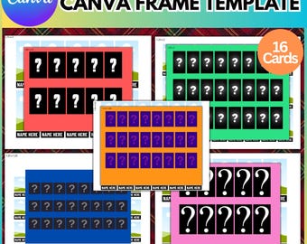 Create Your Own Guess Who - Etsy UK