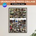 Graduation Photo Collage Canva Editable Template Set, Graduation ...