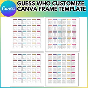 Monopoly Canva Editable Template, Blank Monopoly Board Template ...